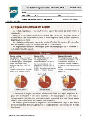 Rochas - As rochas deste tipo apresentam textura foliada, exemplo ...