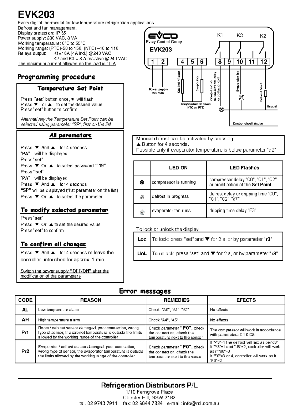 EVK203 Low Temp RD - Temperature Sensor Control Guide - Studocu