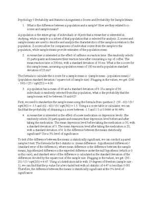 [Solved] The average midterm score in a large statistics class was ...