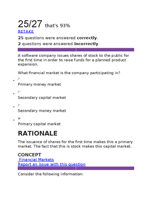 [Solved] A security that falls above the security market line has ...