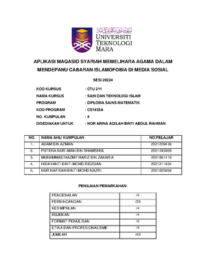 NOTA Garam - kmoo - NOTA GARAM GARAM Keterlarutan dalam air Garam logam ...