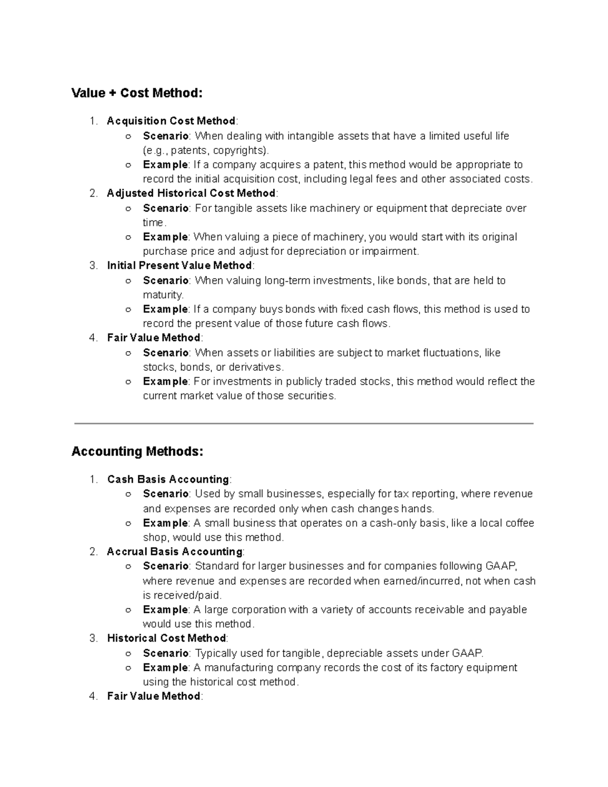 D366 Financial Methods and Cash Flow Analysis Notes - Studocu