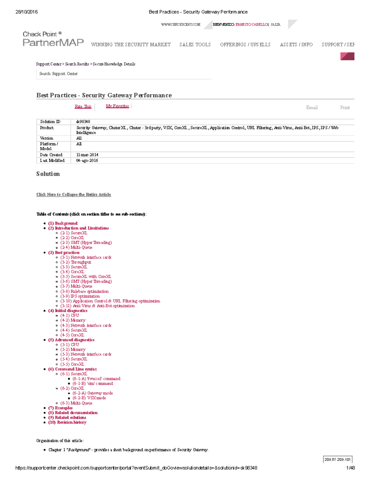 Best Practices for Security Gateway Performance (SK98348) - Studocu