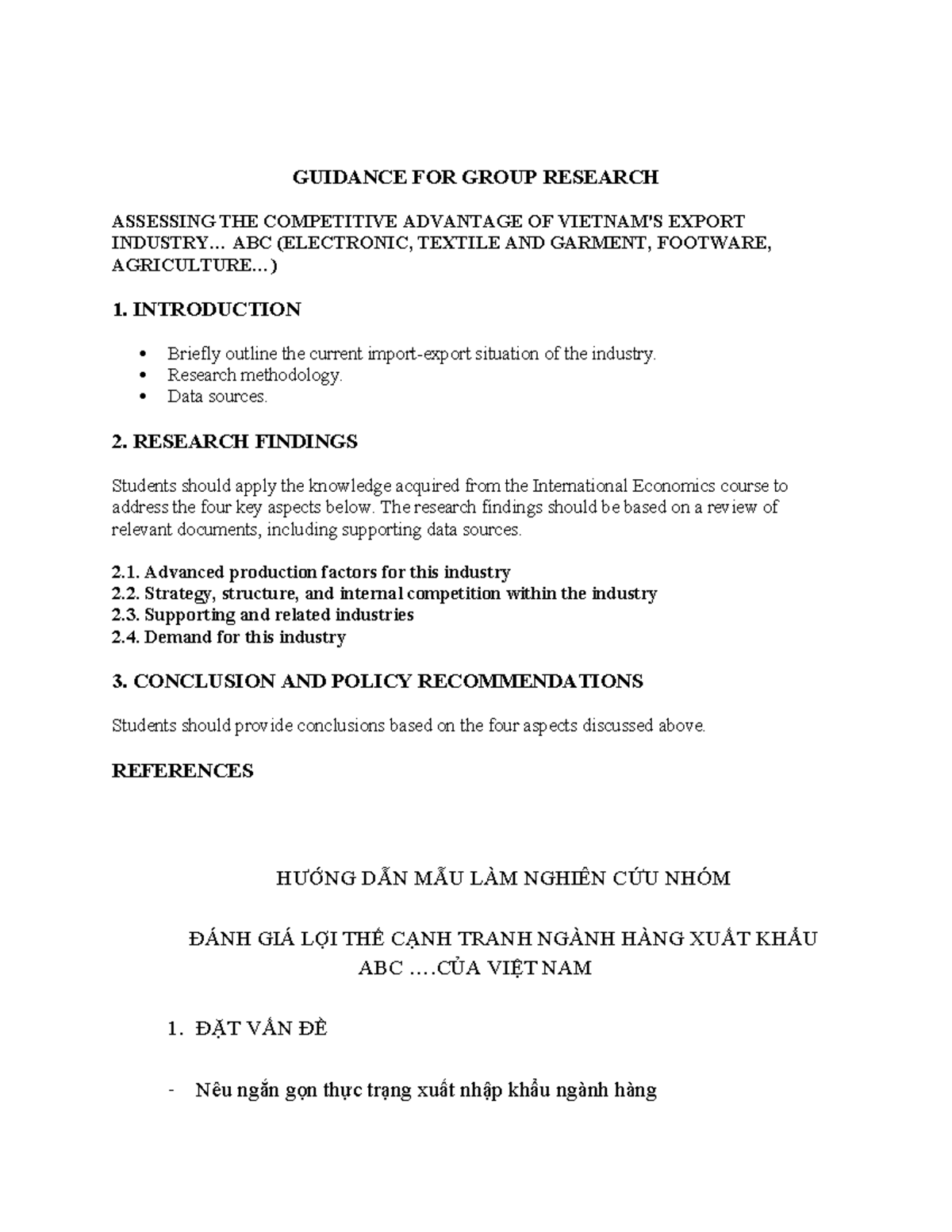 HD20l C3A0m20nhom20nghien 20cuu - GUIDANCE FOR GROUP RESEARCH ASSESSING ...