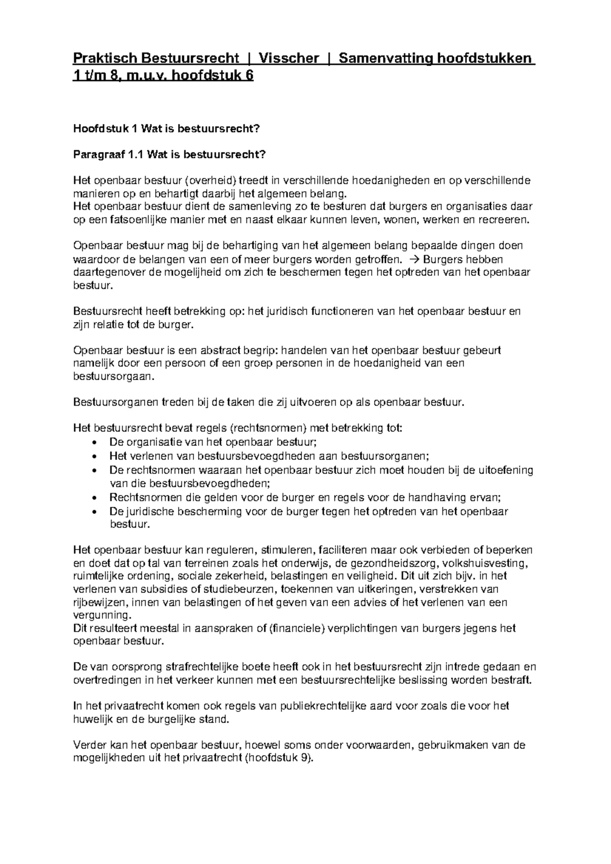 Bestuursrecht: Soorten Beschikkingen & Hun Toepassingen - Studeersnel