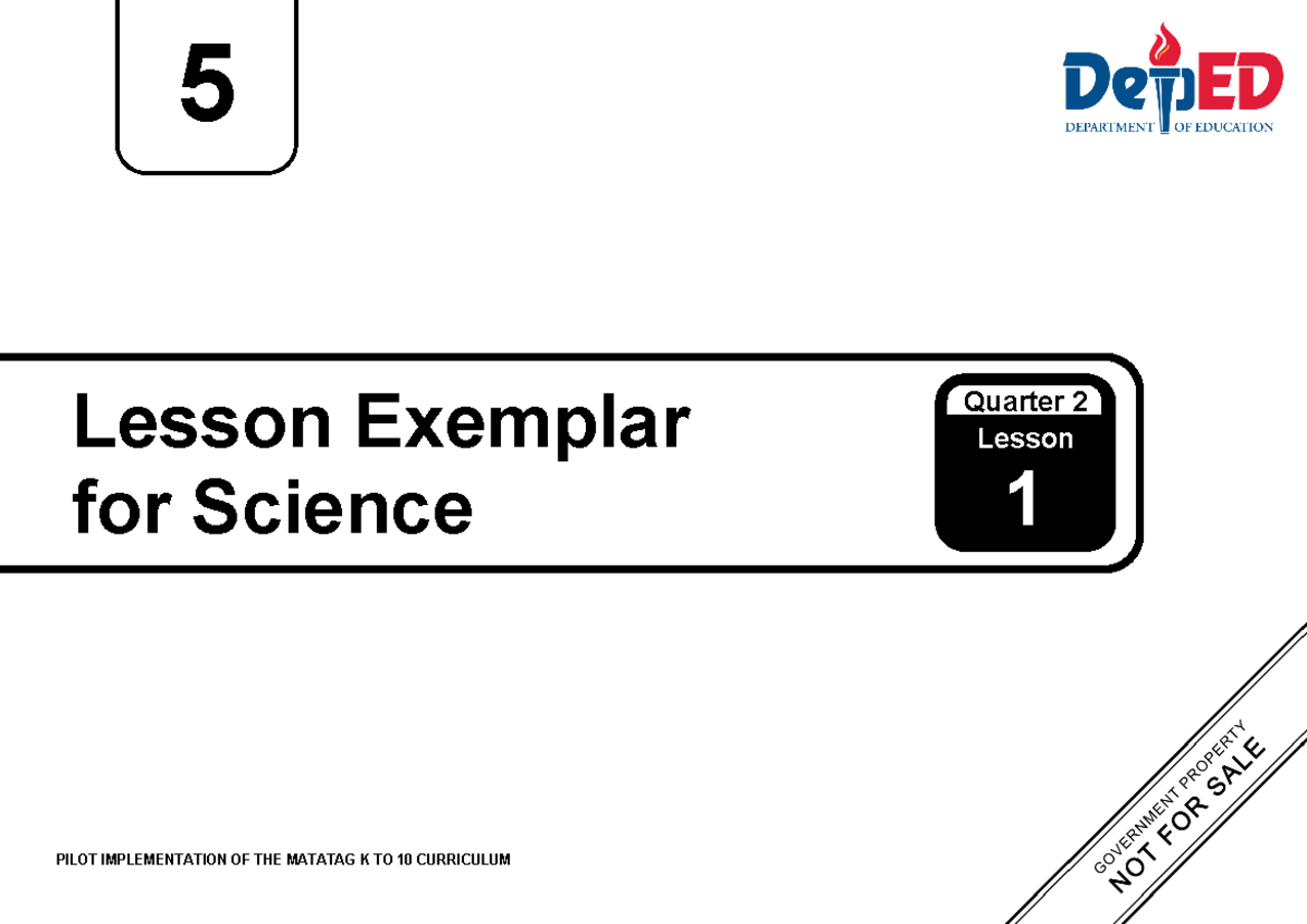 Q2 LE Science 5 Lesson 1: Digestive System Exploration Activities - Studocu