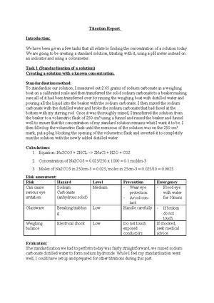 UNIT 2 - Chromatography - Name- Rehan Ibrahim BTEC Level 3 Applied ...
