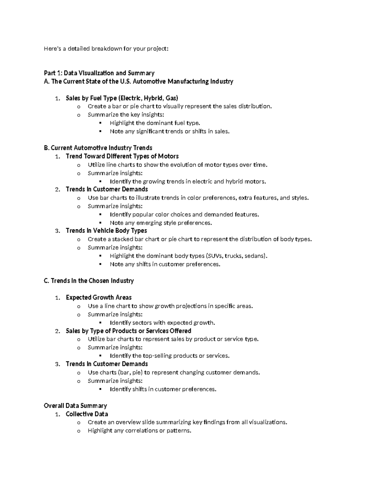 BUS-225-H7595 - Project Two Submission: Data Visualization Guide - Studocu
