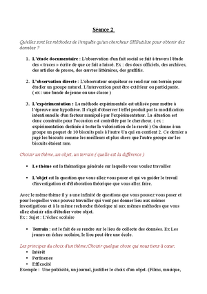 Rédiger une enquête sociale - Rédiger et présenter une enquête sociale ...