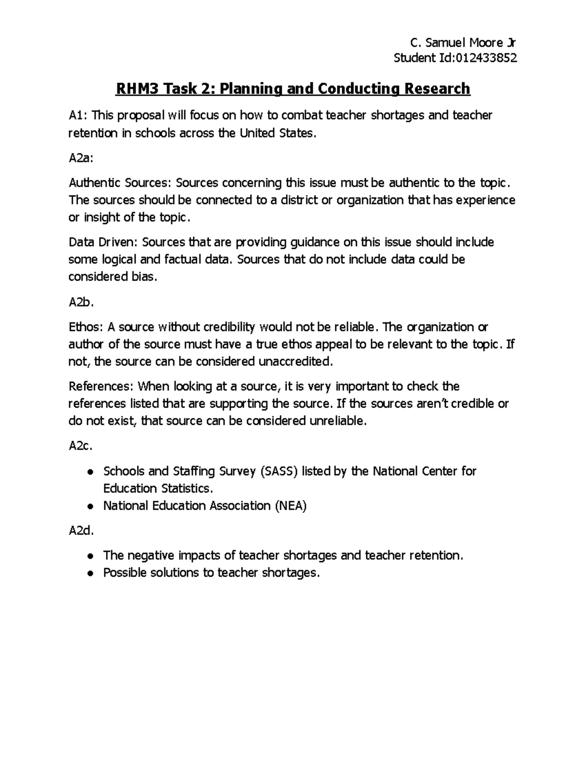 Task 2-Composition Successful Self-Expression PASSED - C. Samuel Moore ...