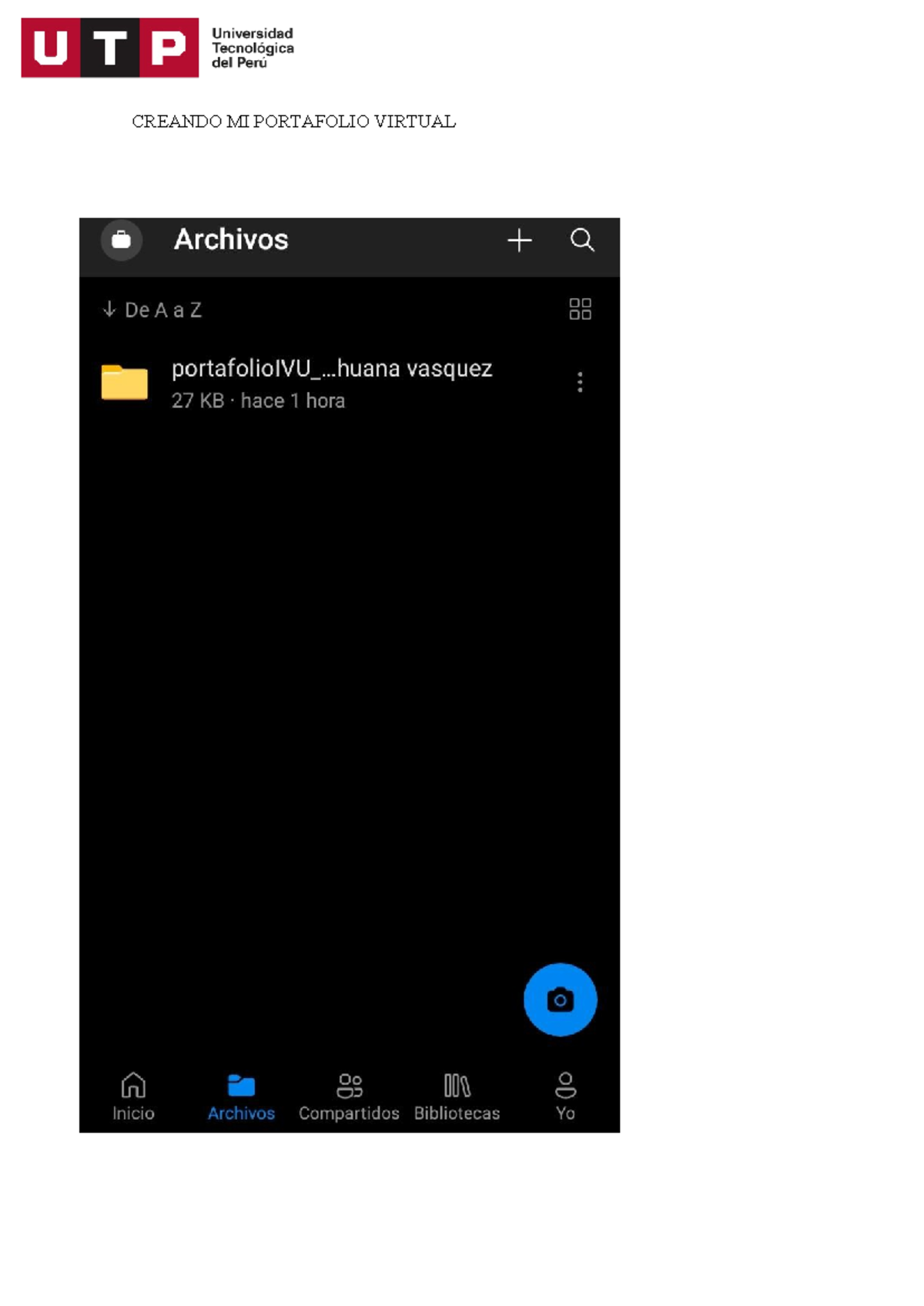 Creando MI Portafolio Virtual - Introducción a la vida universitaria ...
