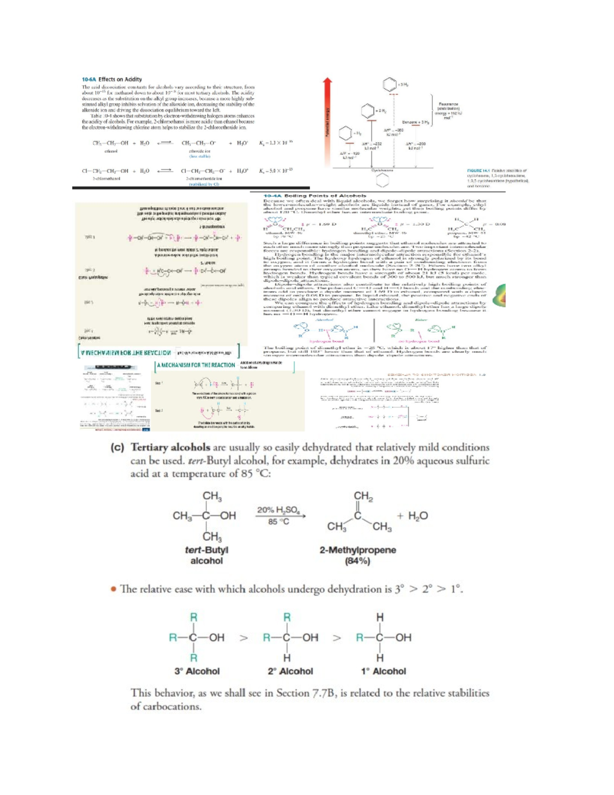 Effects of Structure on Acidity and Boiling Points of Alcohols (CHEM ...