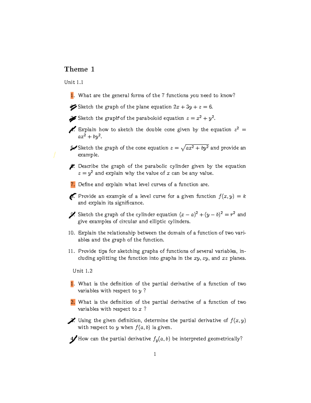 Final Exam Cheat Sheet for Grade 12 Math (MAT-12) from Textbook ...