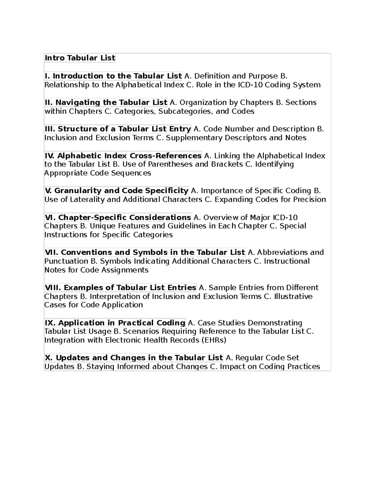 Chapter 3 -ICD-10-CM Coding Conventions - Chapter 3 -ICD-10-CM Coding ...