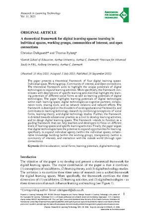 Chapter 12 and 3 - Use this as your sample template on your Research ...