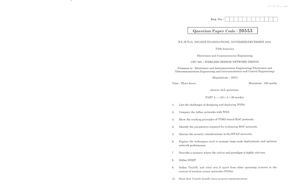 IOT QB 1 - Question Bank - SRM VALLIAMMAI ENGINEERING COLLEGE SRM Nagar ...