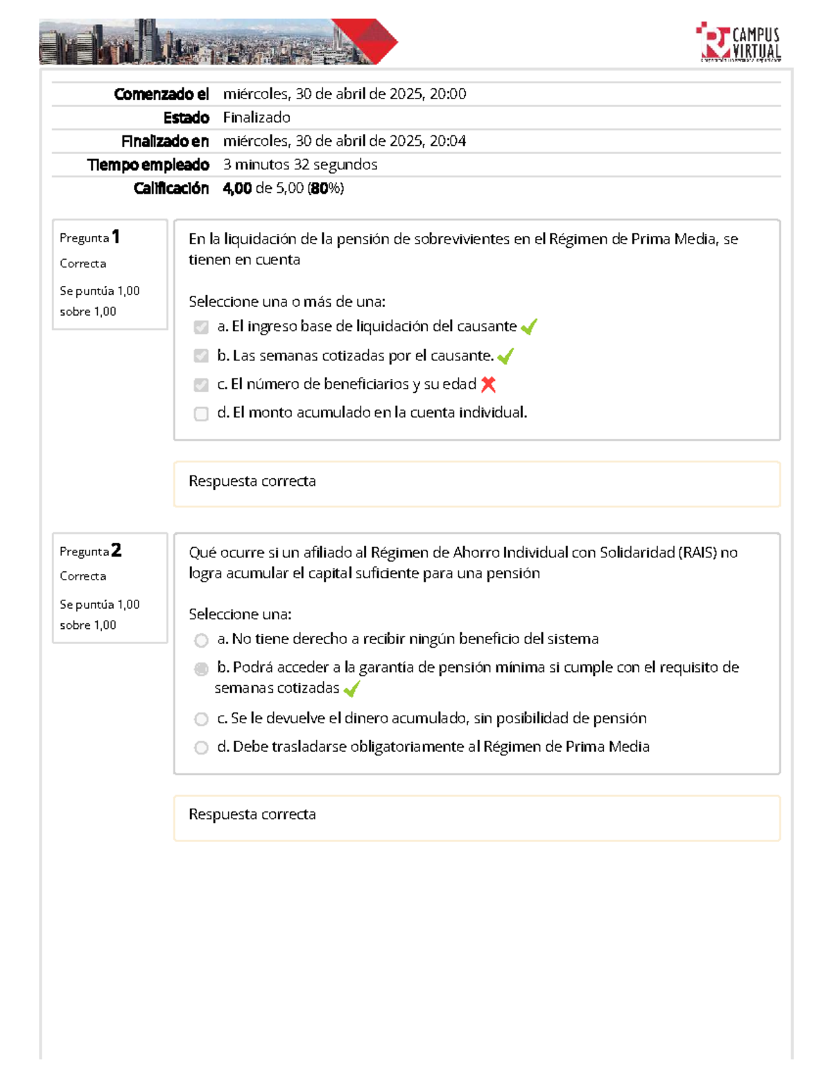 Quiz Laboral: Preguntas y Respuestas sobre Pensiones y Régimenes - Studocu