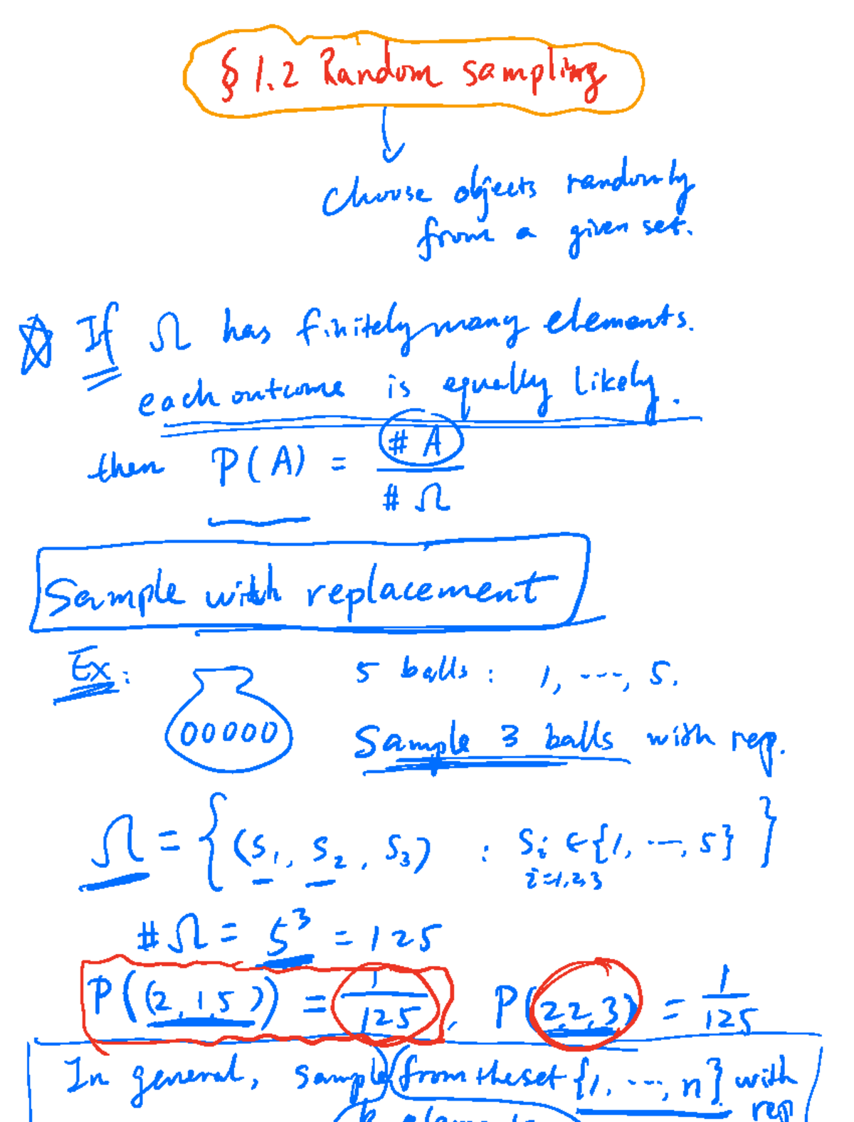 01-2 Random Sampling - Lecture Notes on Sampling Methods - Studocu