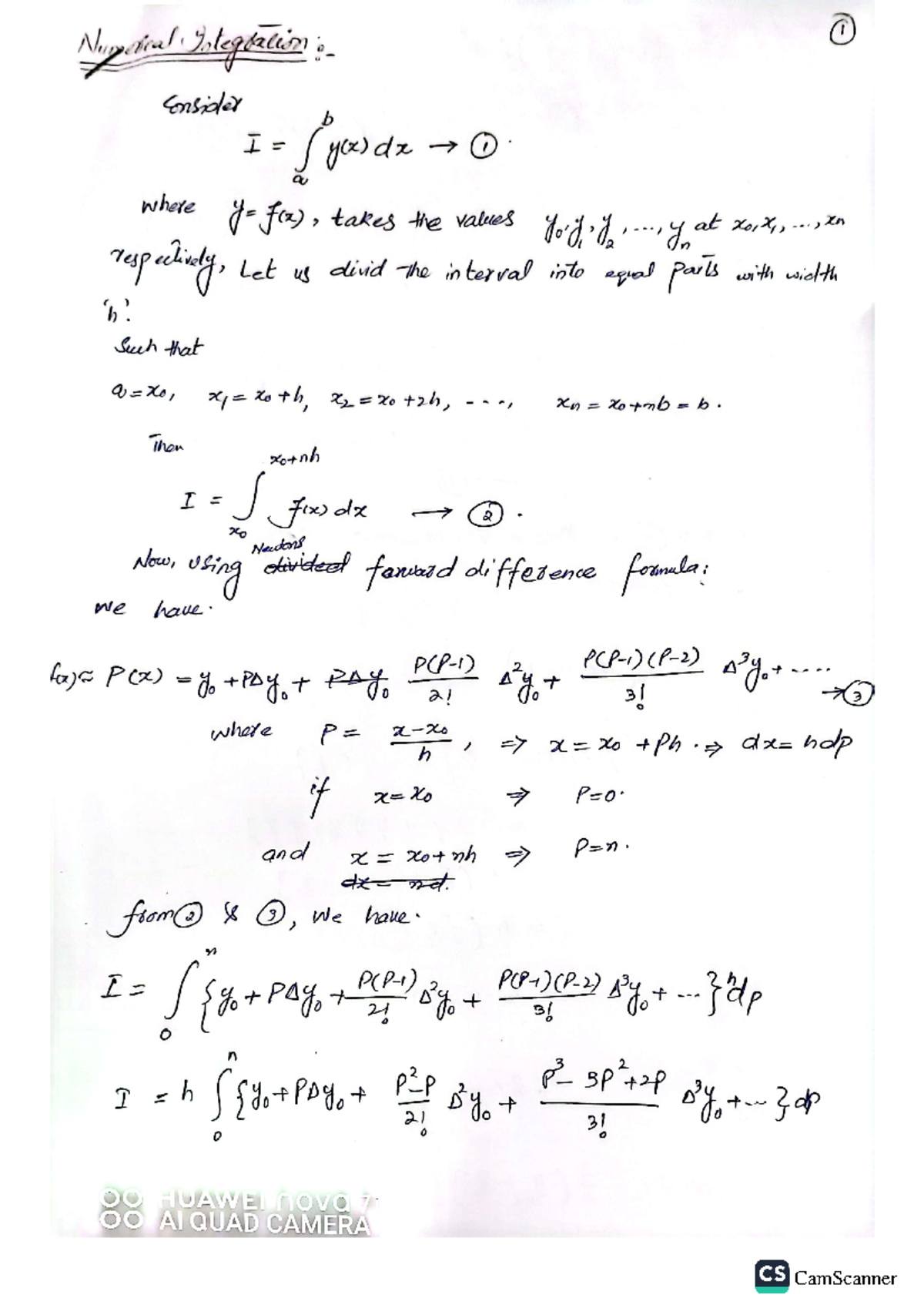 Numerical Integration: Quadrature Methods and Trapezoidal Rule - Studocu
