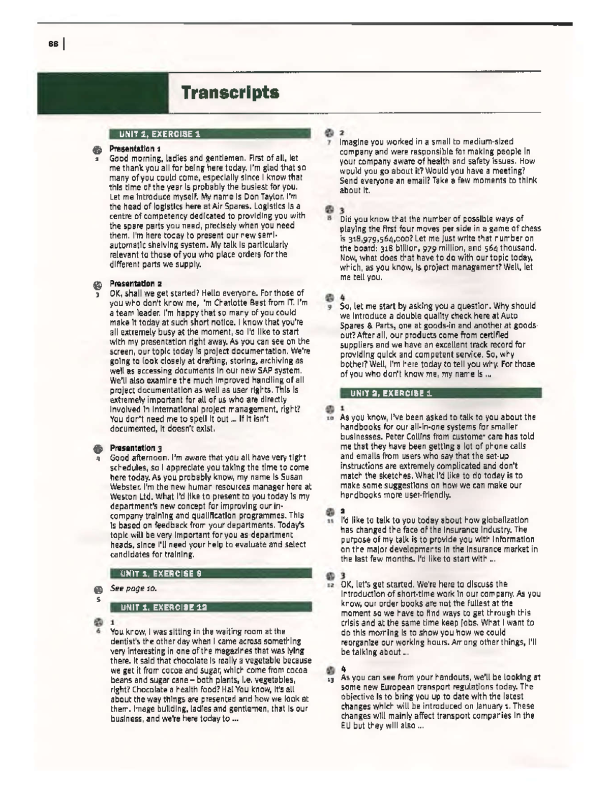 English for Presentations - Transcript of Marion Grussen's Sessions ...