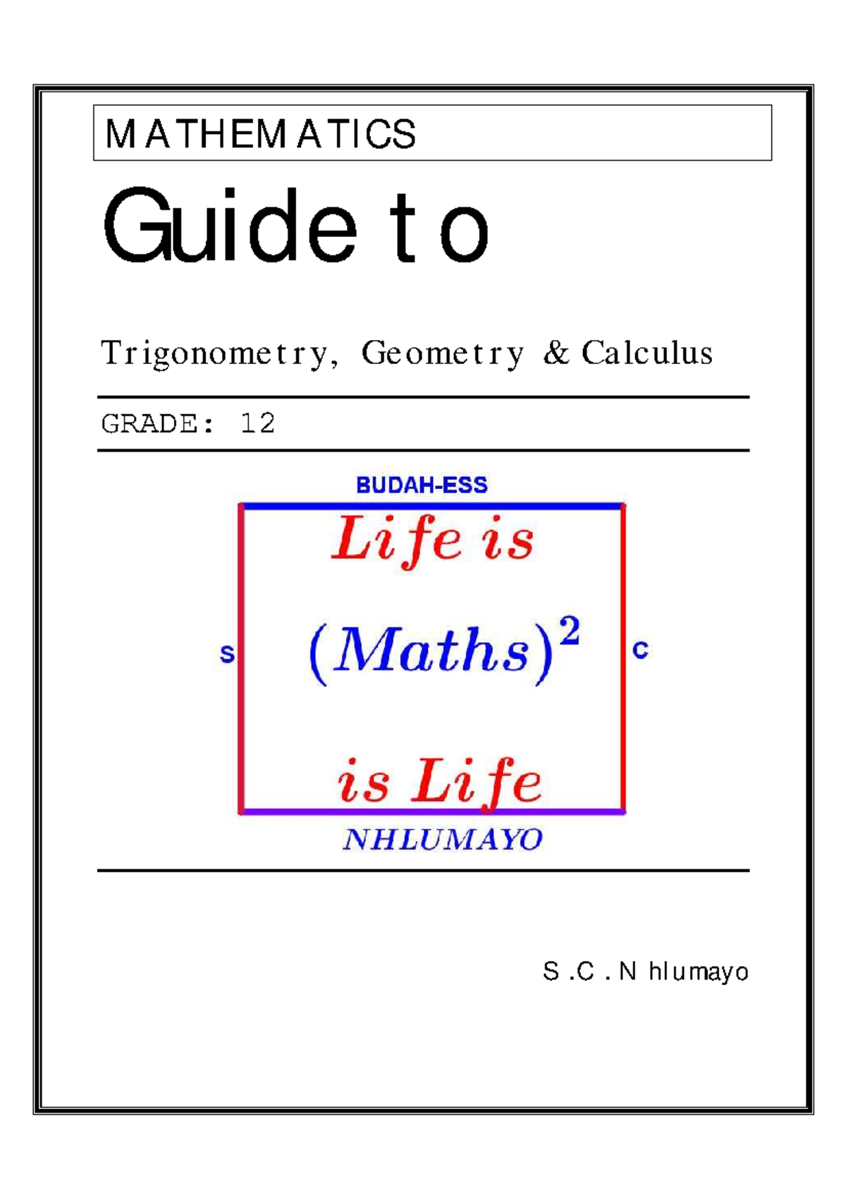 TRIG-GEOM-CALC - Comprehensive Guide to Trigonometry, Geometry ...