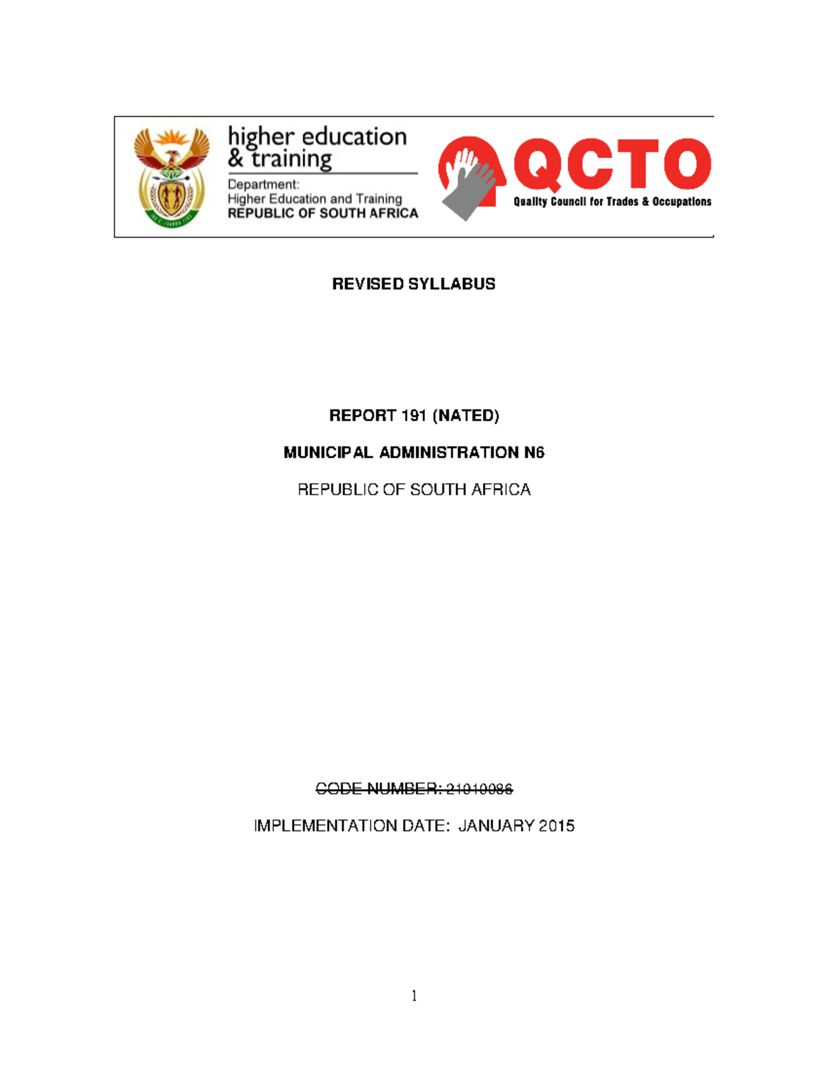 N6 Municipal Administration Exam Paper and Memo Review Guide - Studocu