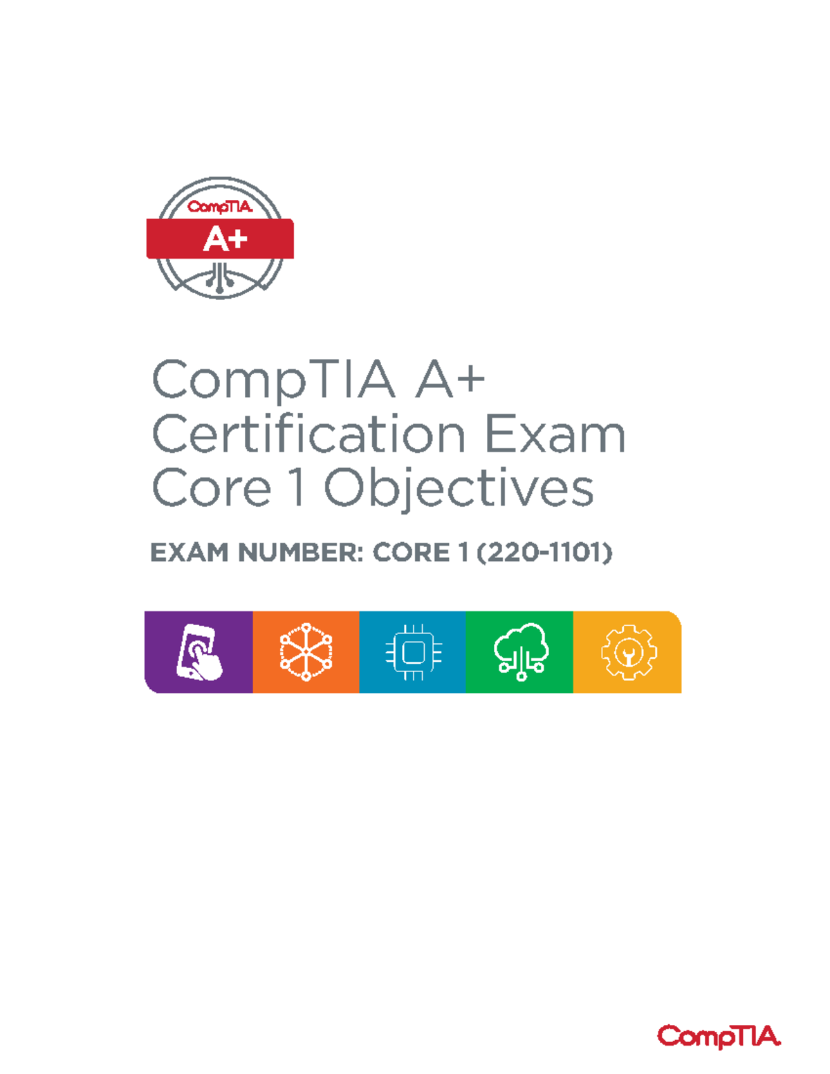 CompTIA A+ Core 1 (220-1101) Exam Objectives and Study Guide - Studocu