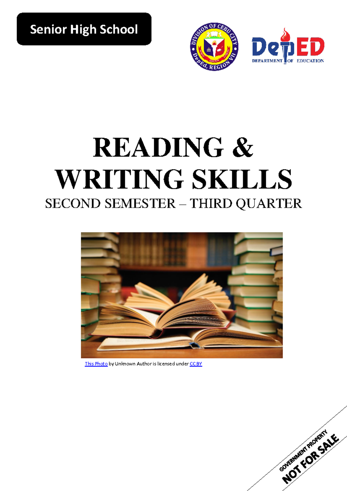 Reading and Writing Module 1 (Lesson 1-3): Understanding Paragraph ...