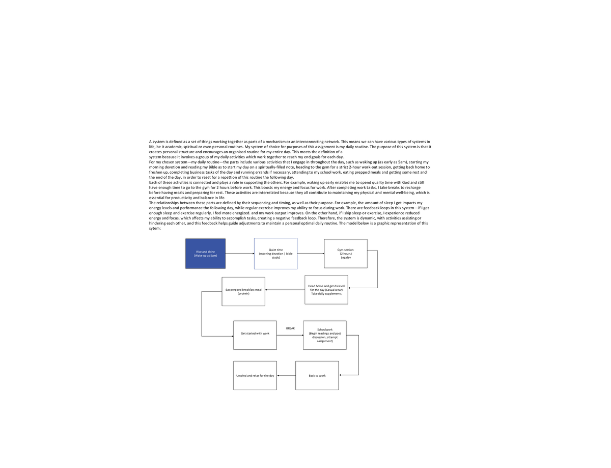 1.4 Activity- Introduction to systems-2 - A system is defined as a set ...