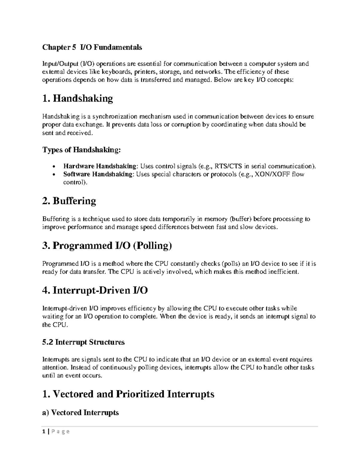 Chapter 5 I - Key Concepts in Computer Operations and Networks - Studocu