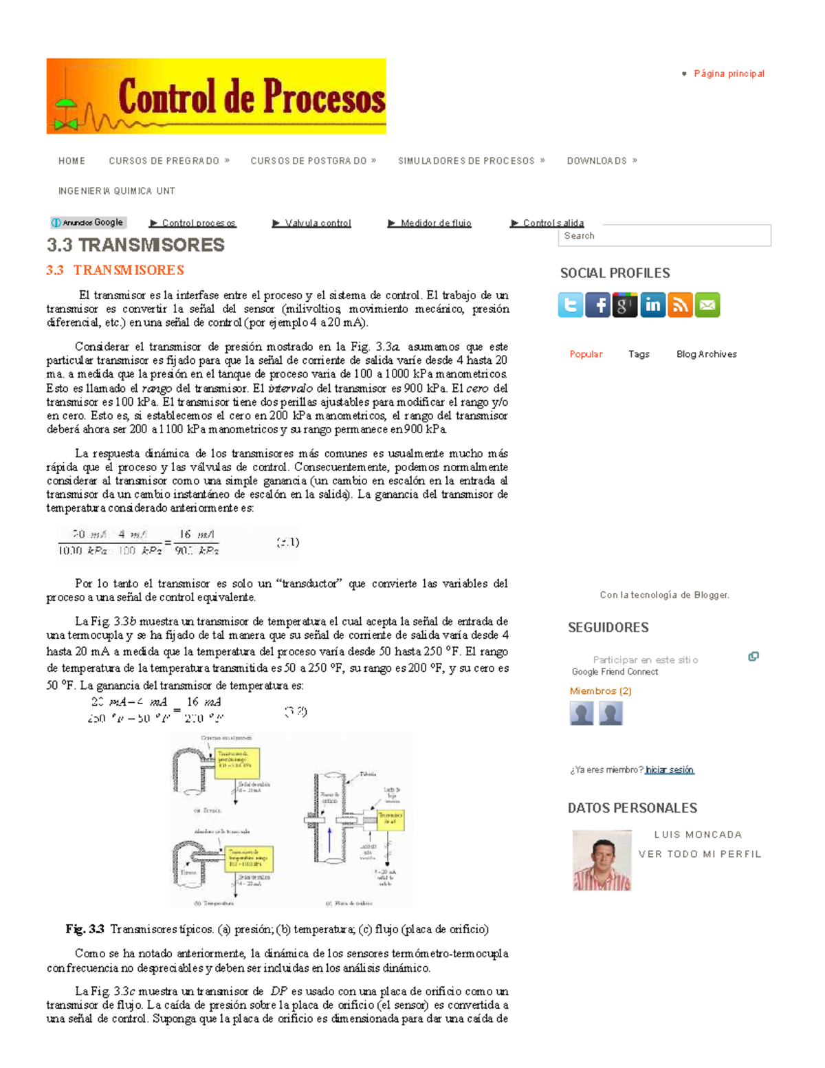 Transmisores electronicos - 3 TRANSMISORES 3 TRANSMISORES El transmisor ...