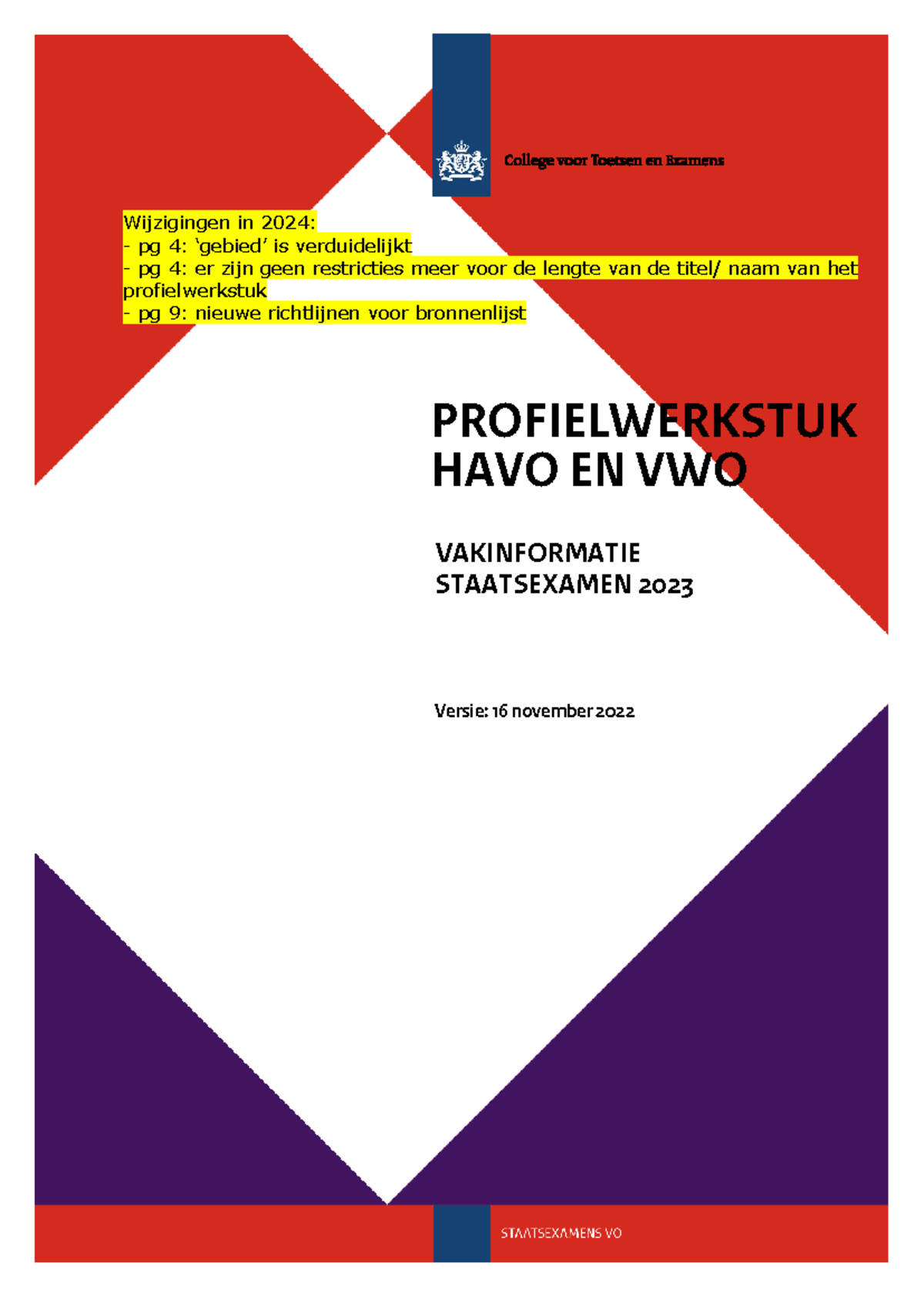 Profielwerkstuk HAVO/VWO 2023: Richtlijnen & Beoordelingscriteria ...