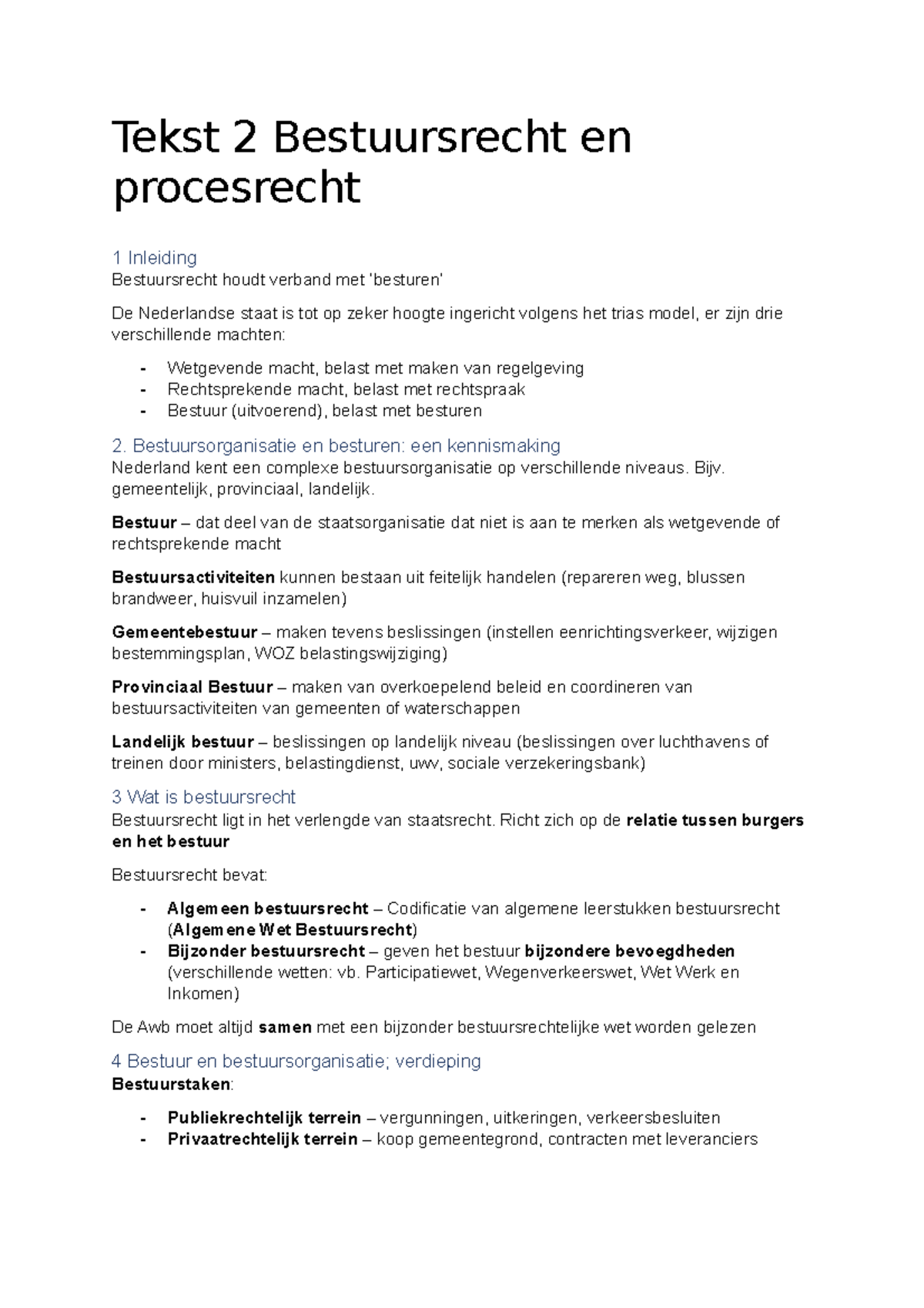 Bestuursrecht en Procesrecht: Een Inleiding tot Bestuurlijke ...