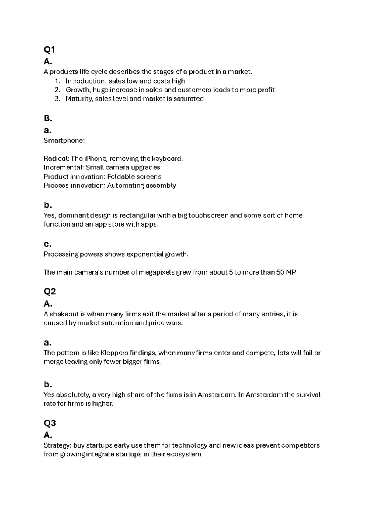 Marketing 101: Product Life Cycle & Market Dynamics - Assignment W7 ...