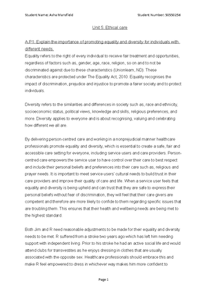 Unit 10 sociology assignment complete - Unit 10: Sociological ...