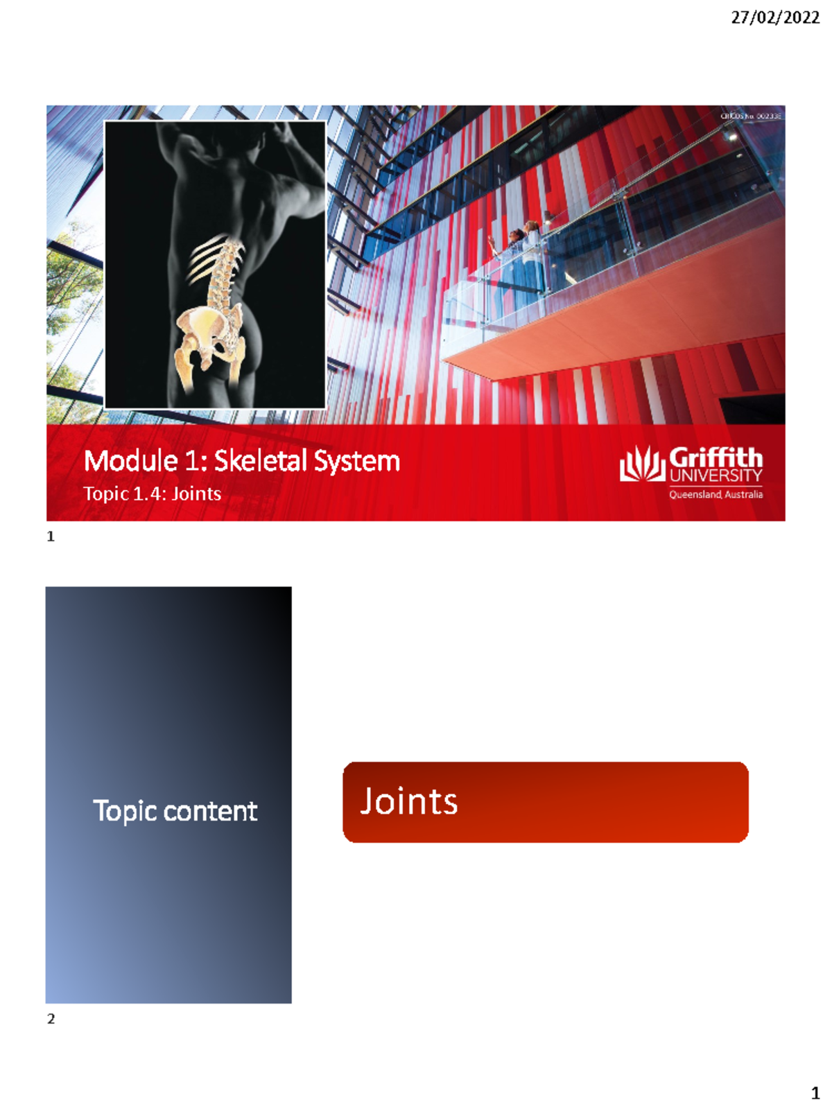 Knee Joint Overview and Classification of Synovial Joints - Module 1.4 ...