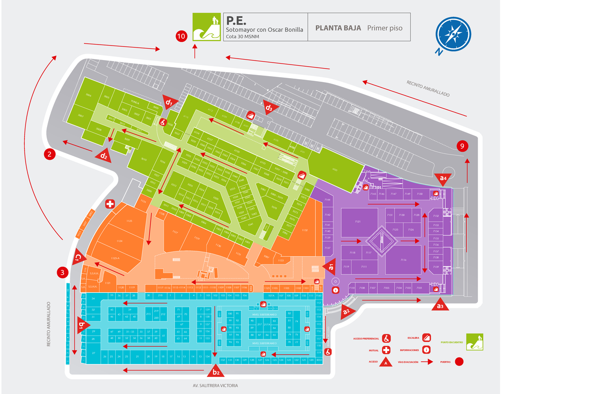 Mapa mall - Es un resumen - N INFORMACIONES ESCALERA MUTUAL ACCESO A ...