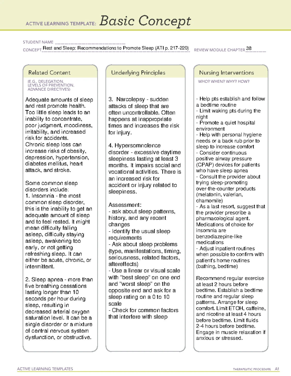 ATI ALT Complementary, alternative, and integrative therapies - ACTIVE ...