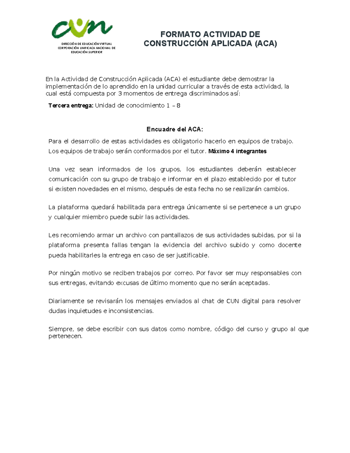ACA 3 Final Estrategia para Resolución de Deserción Laboral 2025 - Studocu