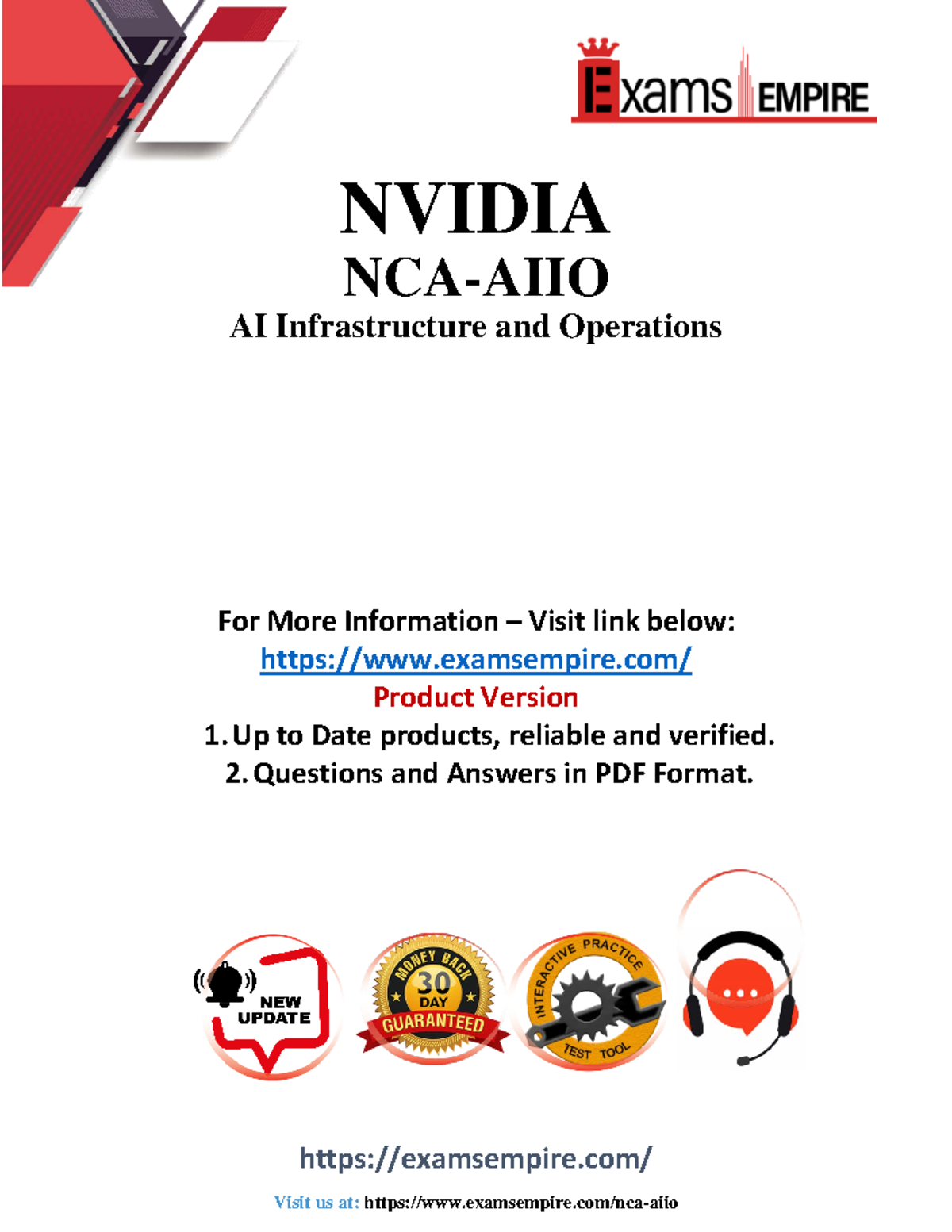 NCA-AIIO Questions and Answers pdf dumps - examsempire/ For More ...