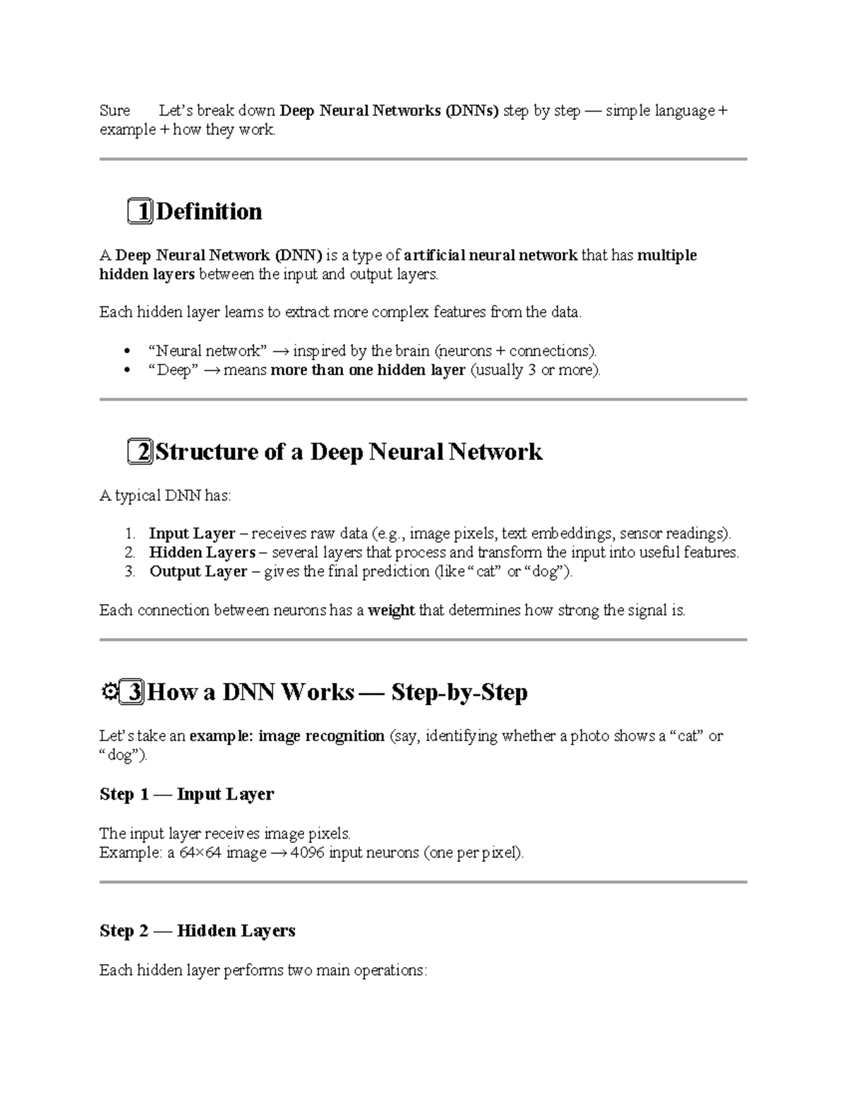 CNN - ANN: Understanding Deep Neural Networks and Their Functionality ...