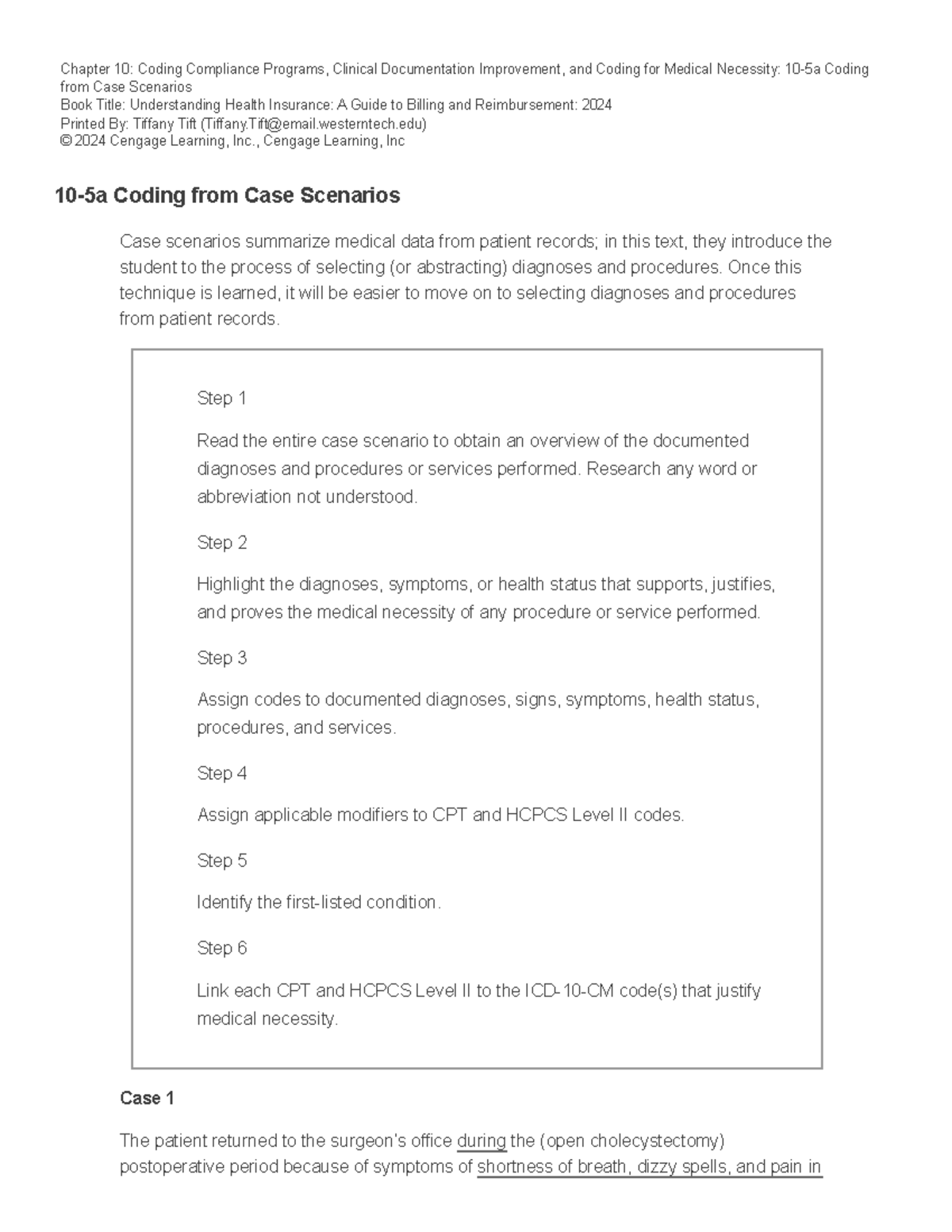 Understanding Health Insurance: Coding Compliance & Case Scenarios ...