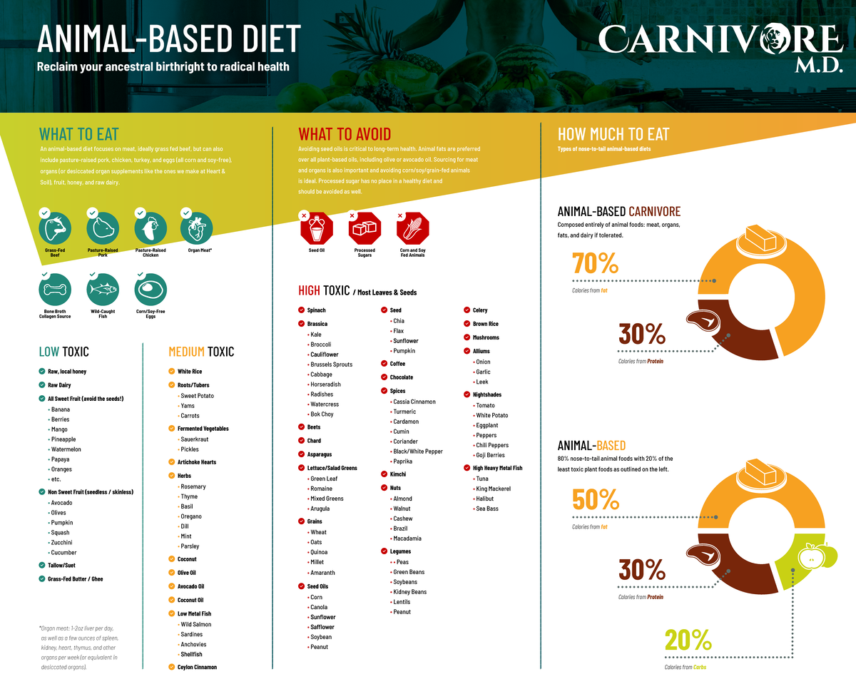 Animal-Based Diet Guidelines: Nutrition, What to Eat & Avoid - Studocu