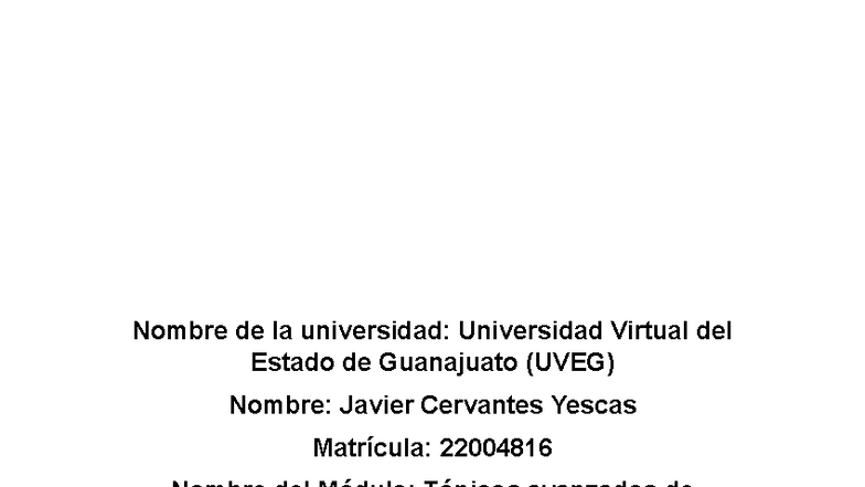 R1 U1: UML y Eventos en Programación Avanzada - Studocu