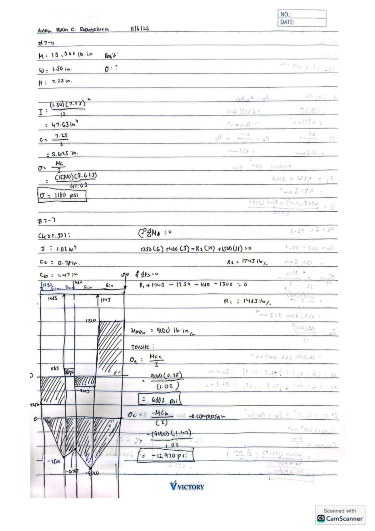 Evangelista M: Post Test on Bending Stress Analysis - Studocu