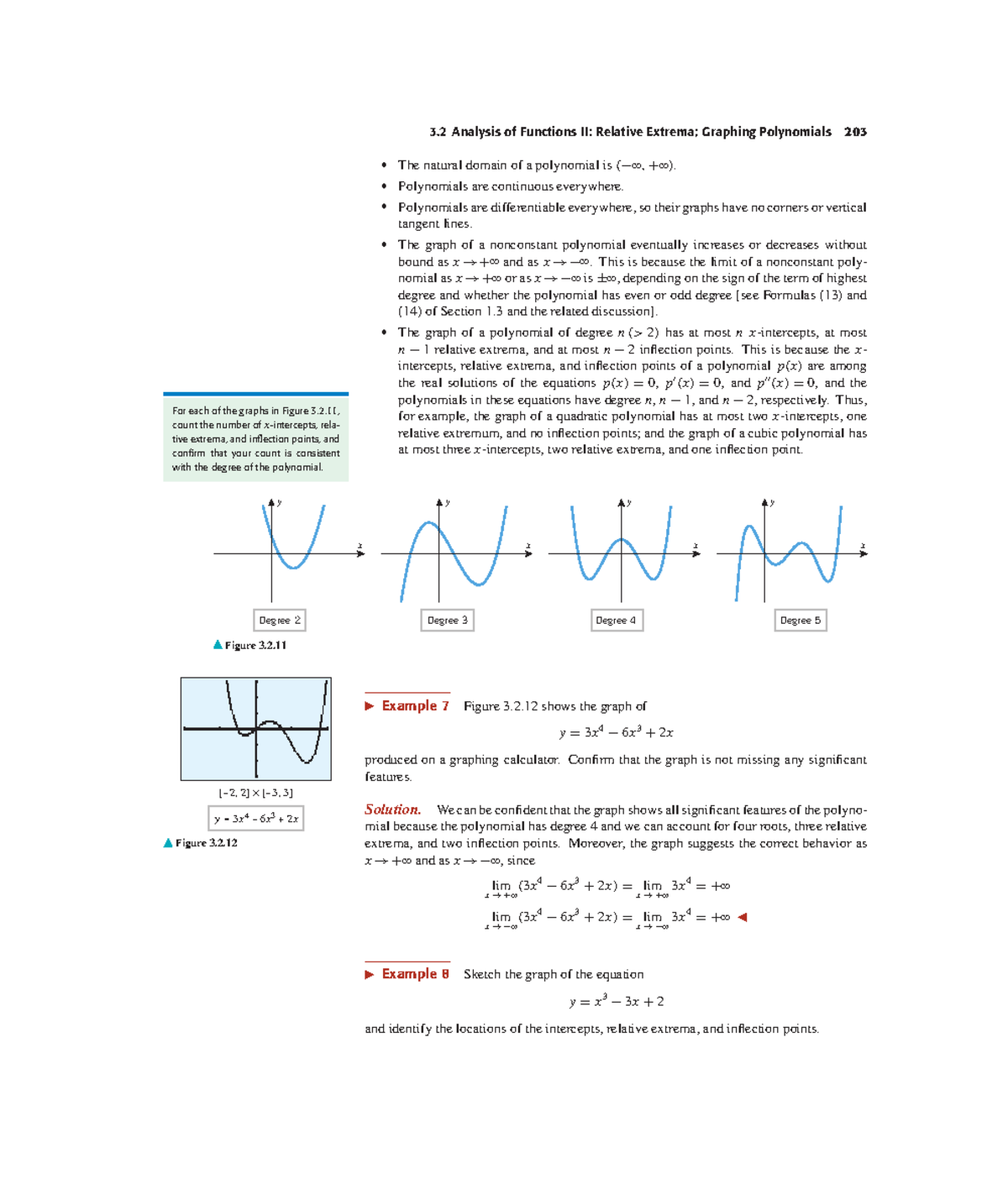Calculus Anton C03: Analysis of Polynomials & Graphing Techniques - Studocu