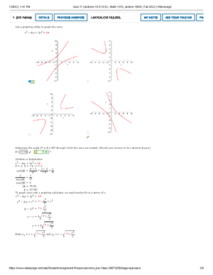 Math 1310 - 10.7 Polar Coordinates - Fill in the blanks. For the point ...