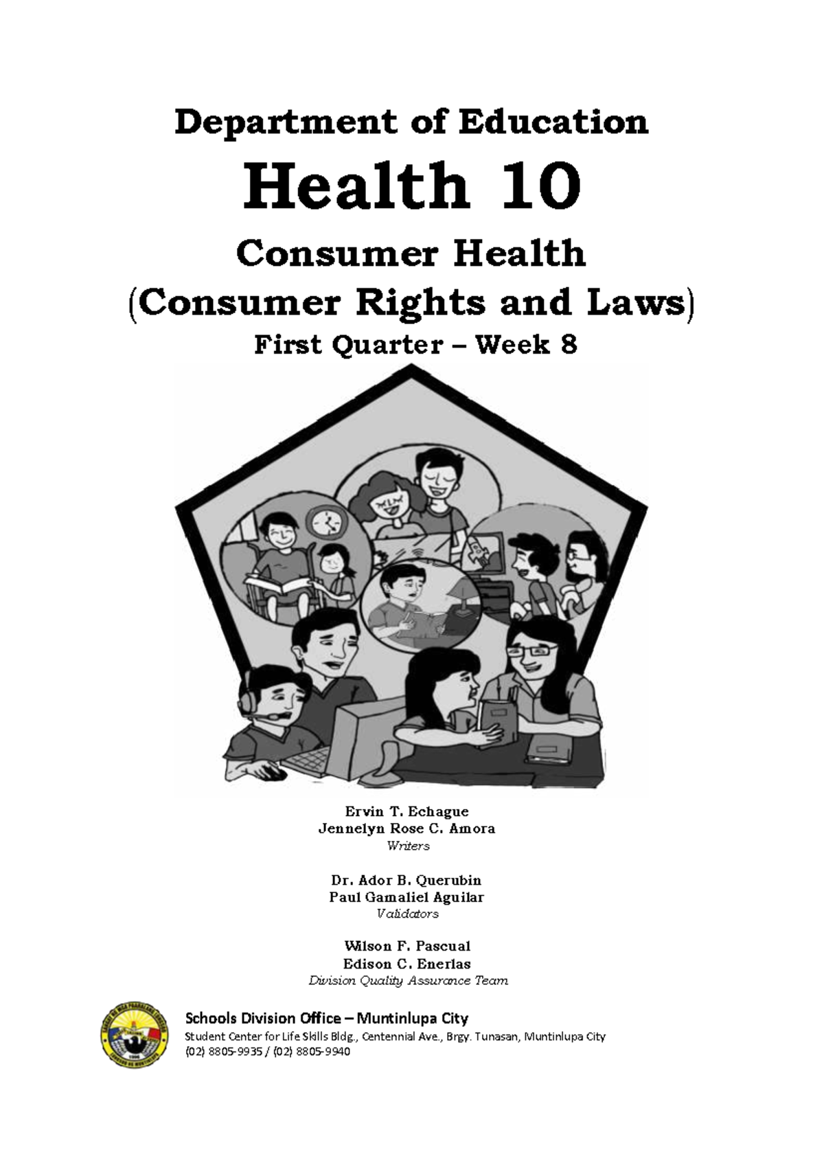 SLEM-Health 10 Consumer Rights & Laws: Week 8 Module - Studocu