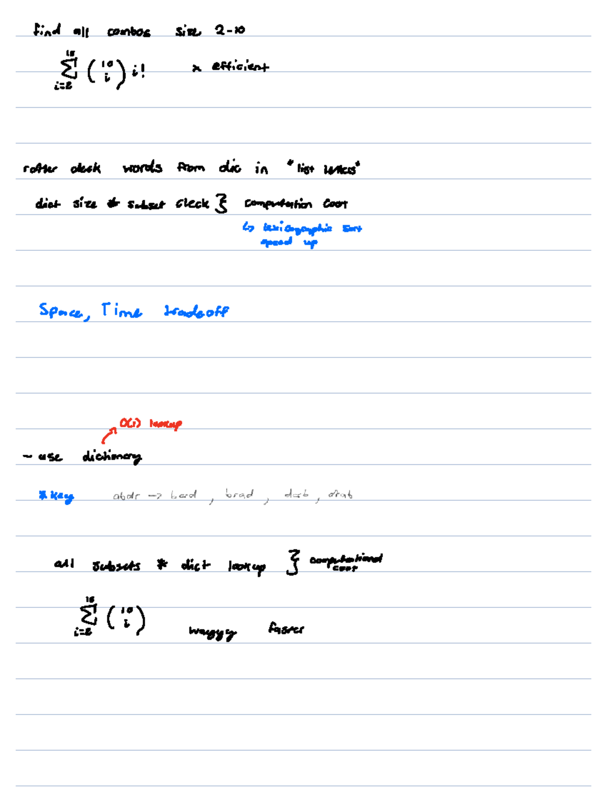 Data Structures - Problem Solving - CSC2001F - find all combos size 2 ...