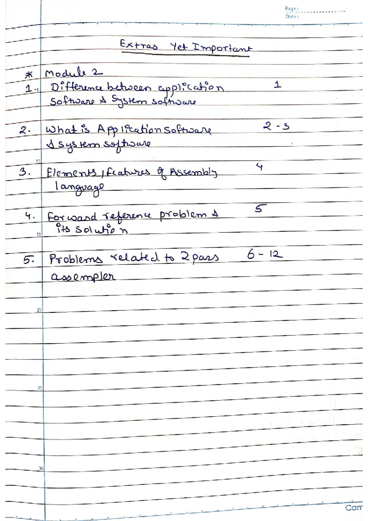Extra Questions for Module 2: Application vs System Software - Studocu